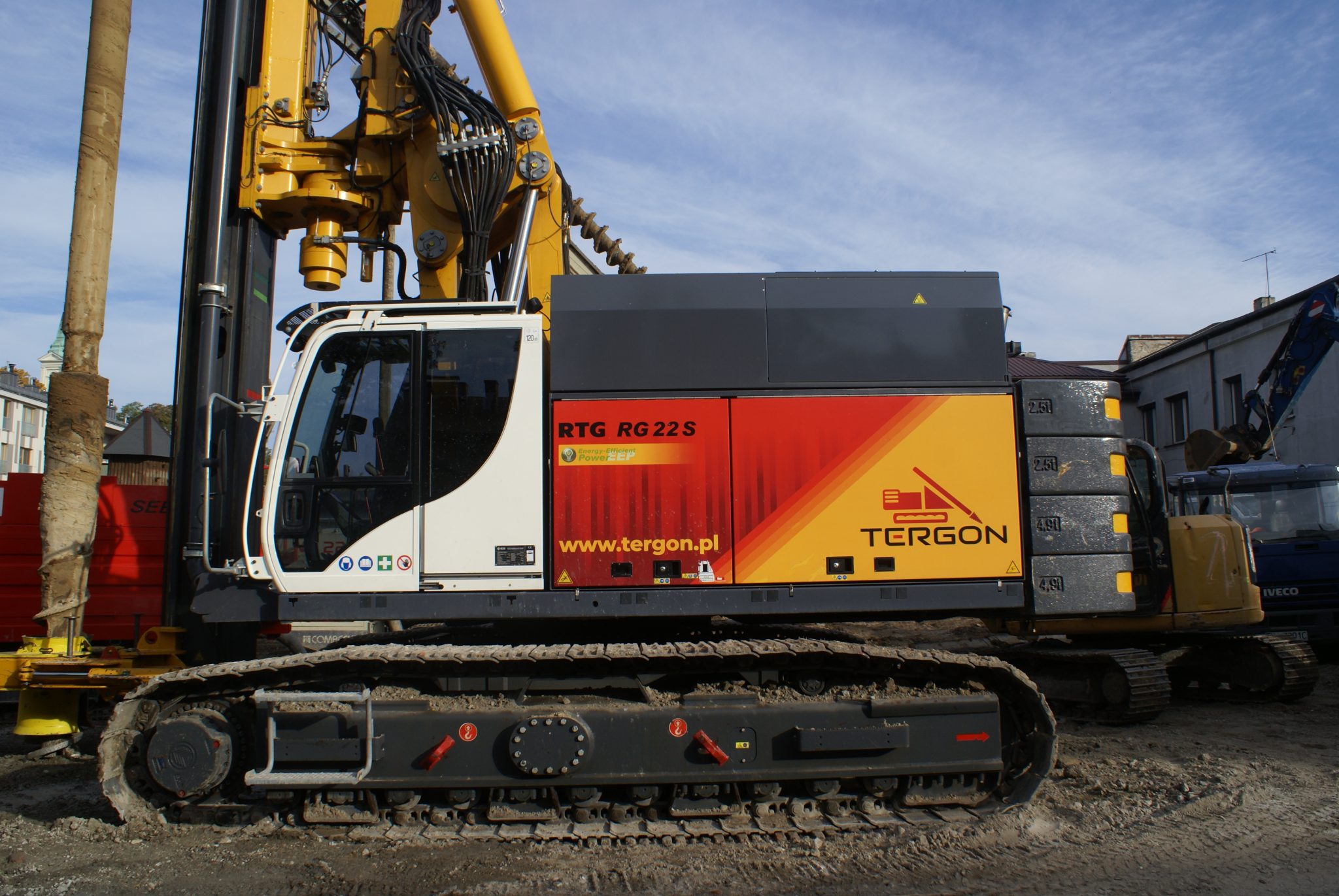 Park maszynowy | Specjalistyczne rozwiązania z zakresu geotechniki | Tergon